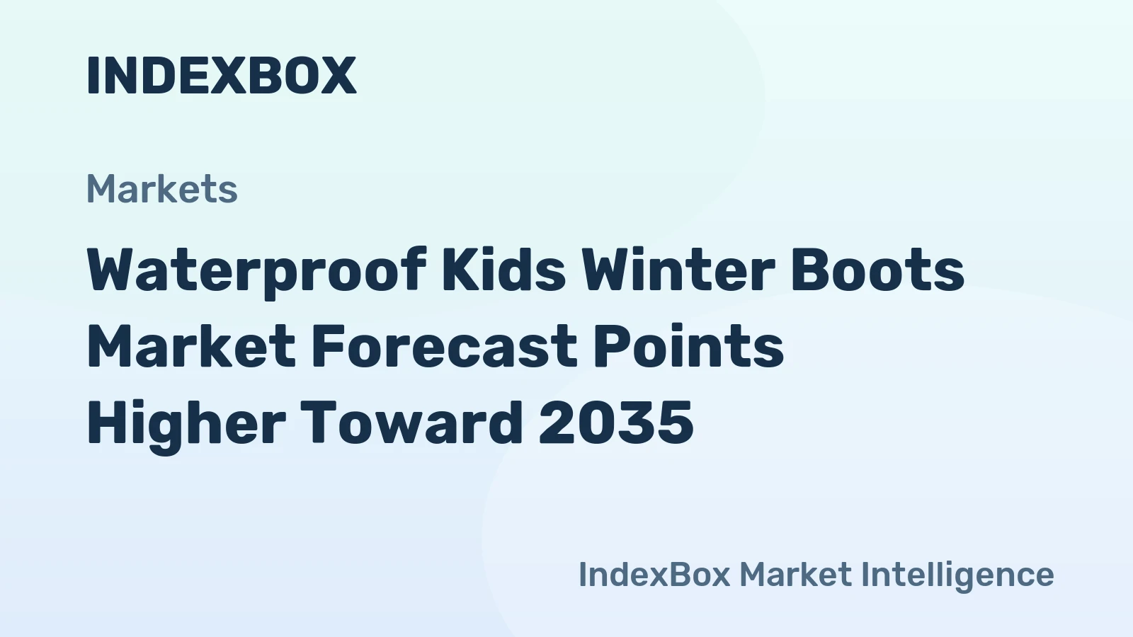 Waterproof Kids Winter Boots Market Forecast Points Higher Toward 2035, Driven by Climate Adaptation and Premiumization Trends