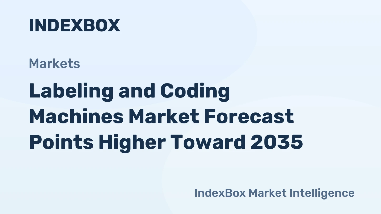 Labeling and Coding Machines Market Forecast Points Higher Toward 2035, Driven by Pharma Serialization Mandates