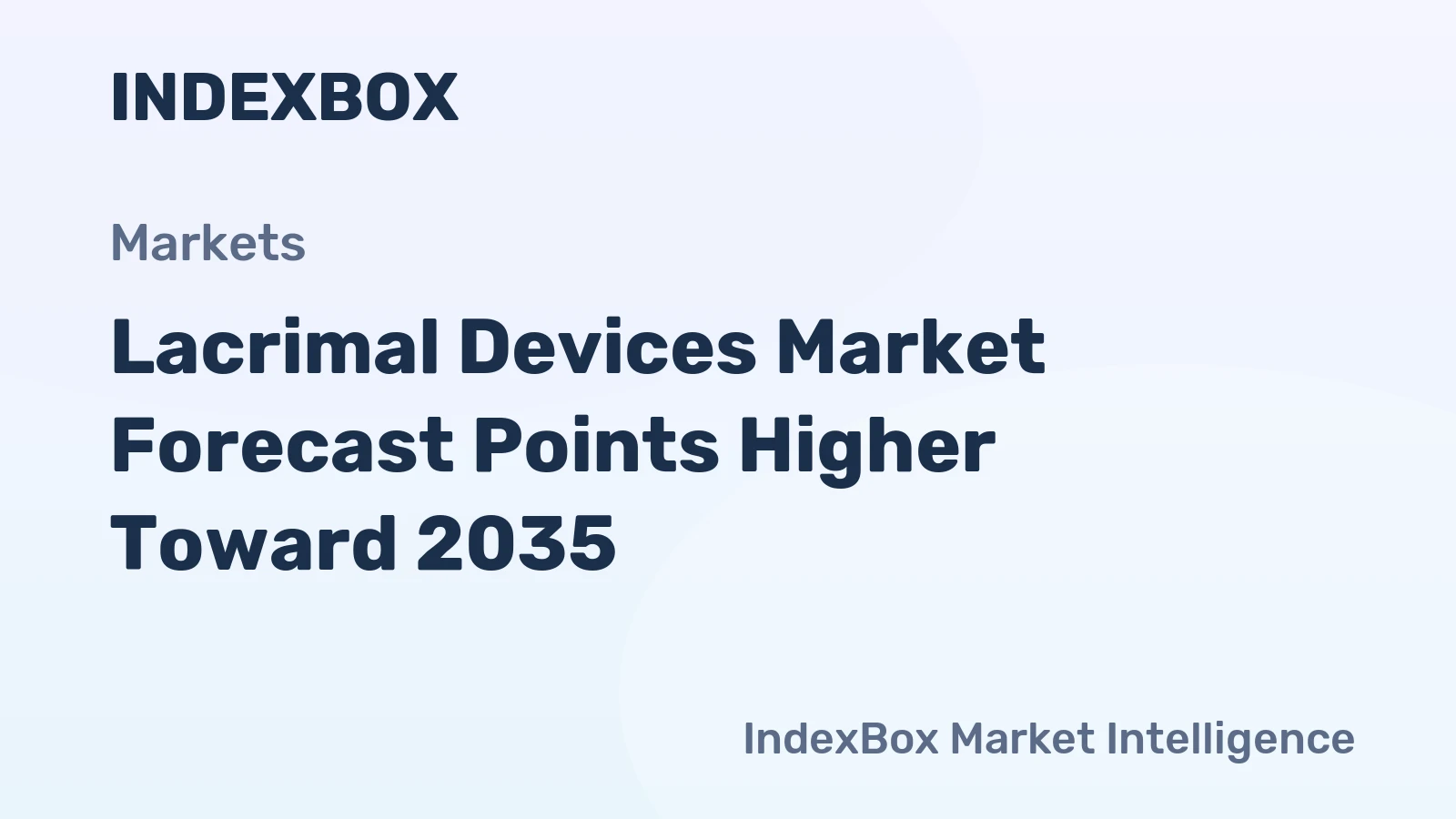 Lacrimal Devices Market Forecast Points Higher Toward 2035, Driven by Rising DCR Procedure Volumes and Minimally Invasive Innovation