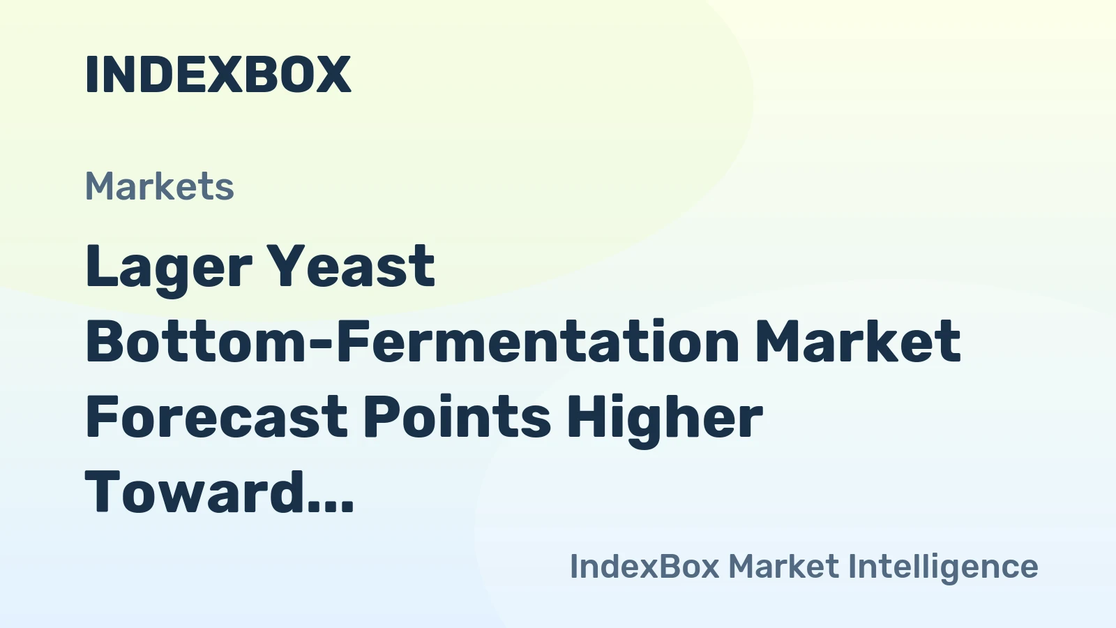Lager Yeast Bottom-Fermentation Market Forecast Points Higher Toward 2035, Driven by Brewery Automation and Premium Strain Adoption