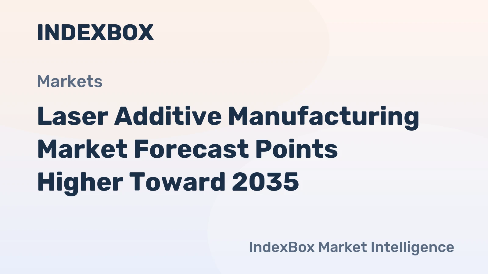 Laser Additive Manufacturing Market Forecast Points Higher Toward 2035, Driven by Serial Production in Aerospace and Electronics
