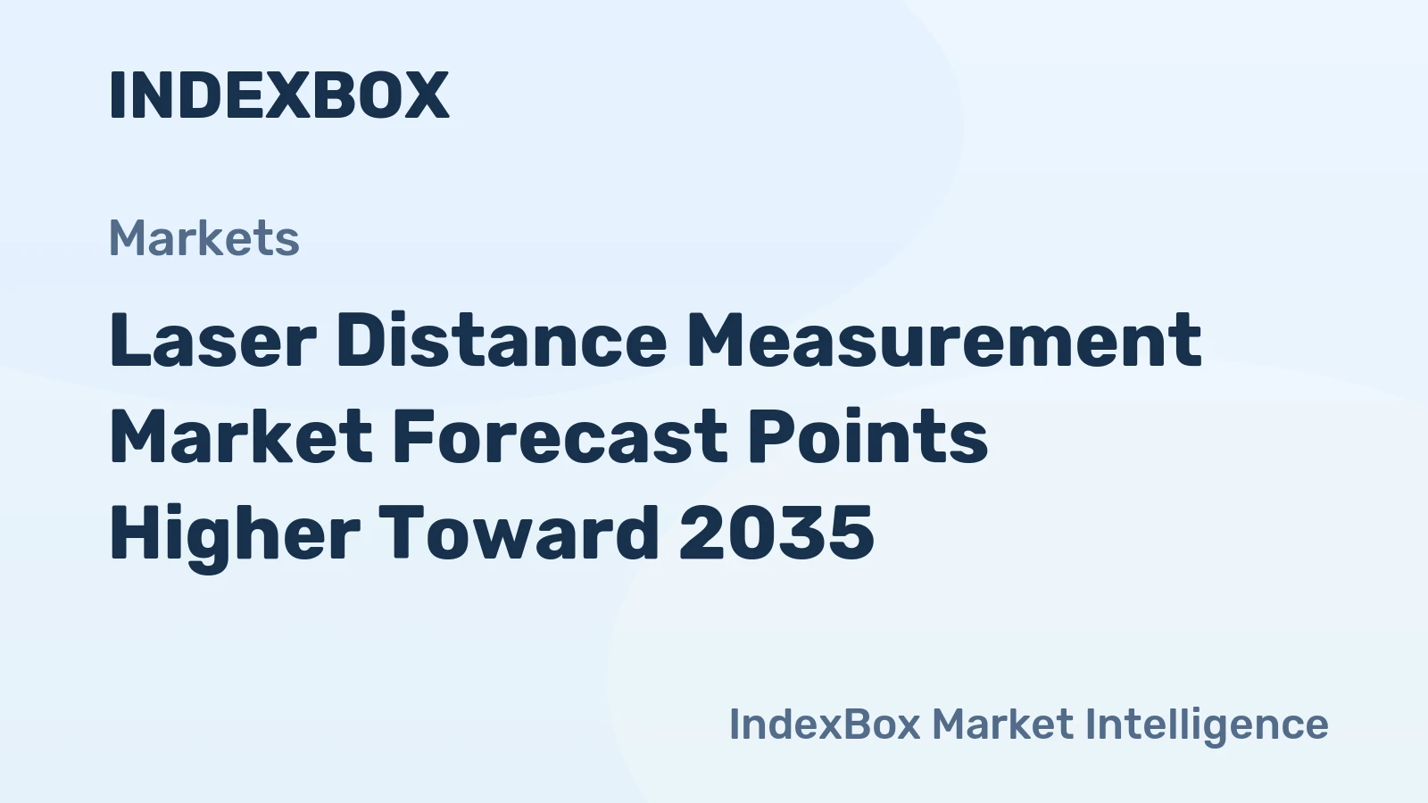 Laser Distance Measurement Market Forecast Points Higher Toward 2035, Driven by Industrial Automation and Precision Manufacturing Demand