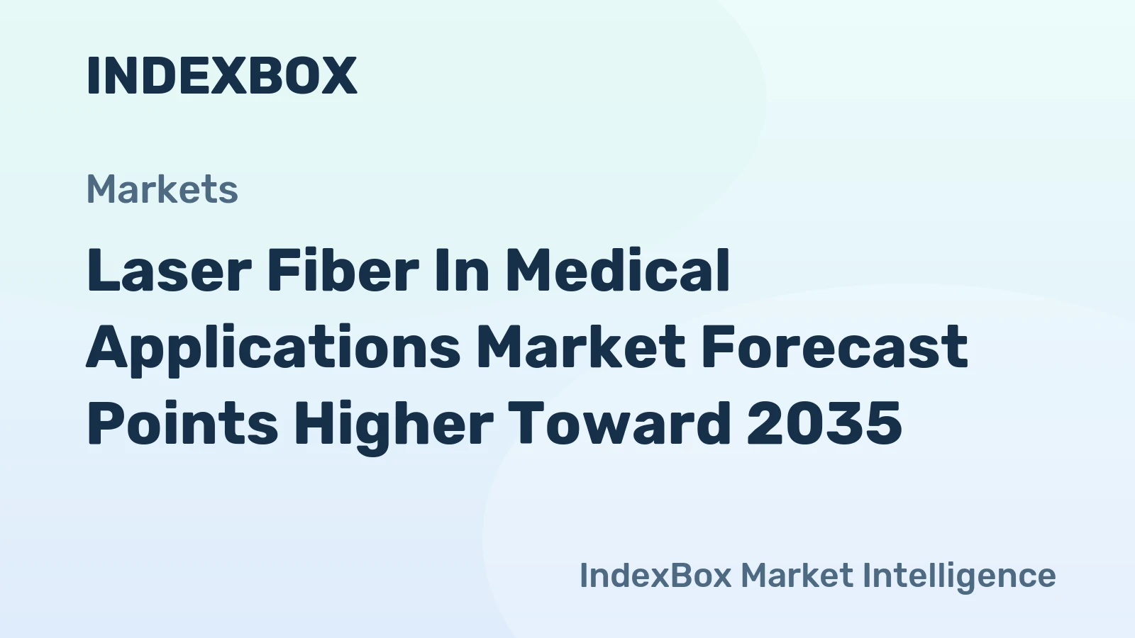 Laser Fiber in Medical Applications Market Forecast Points Higher Toward 2035, Driven by Rising Minimally Invasive Surgery Volumes