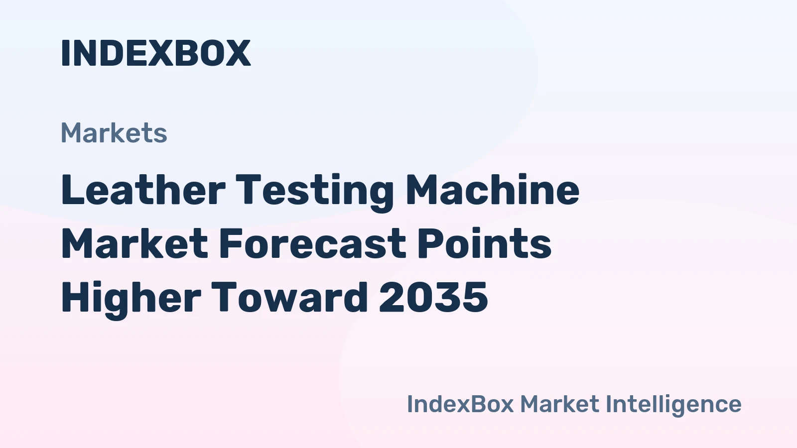 Leather Testing Machine Market Forecast Points Higher Toward 2035, Driven by Sustainability Compliance and Quality Assurance Demands