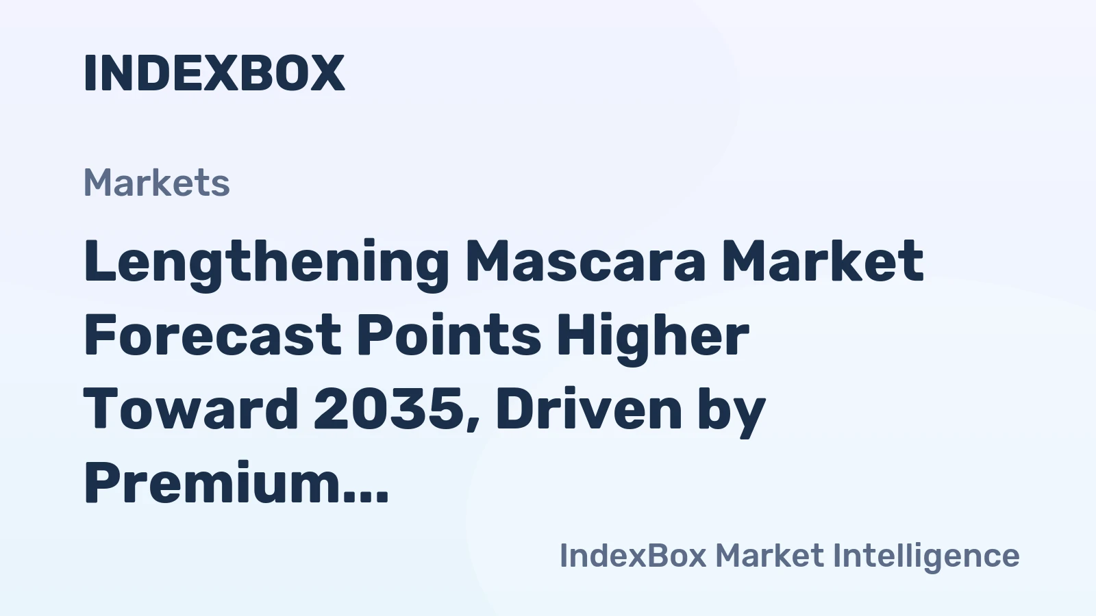 Lengthening Mascara Market Forecast Points Higher Toward 2035, Driven by Premium Innovation