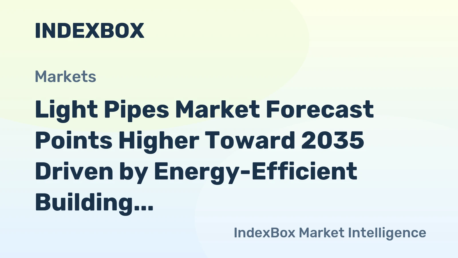 Light Pipes Market Forecast Points Higher Toward 2035 Driven by Energy-Efficient Building Retrofits