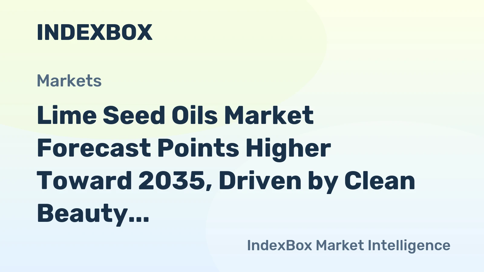 Lime Seed Oils Market Forecast Points Higher Toward 2035, Driven by Clean Beauty and Wellness Trends