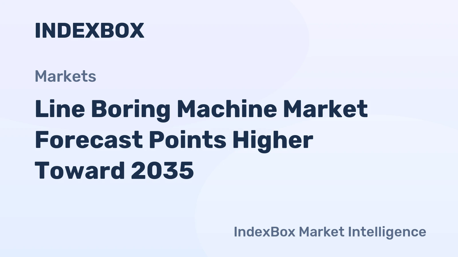 Line Boring Machine Market Forecast Points Higher Toward 2035, Driven by Aging Heavy Equipment Fleets and Maintenance Expenditure