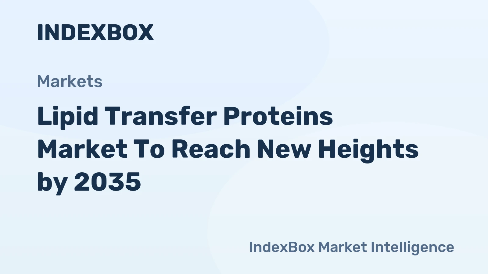 Lipid Transfer Proteins Market to Reach New Heights by 2035, Driven by Clean-Label and Plant-Based Formulation Demand
