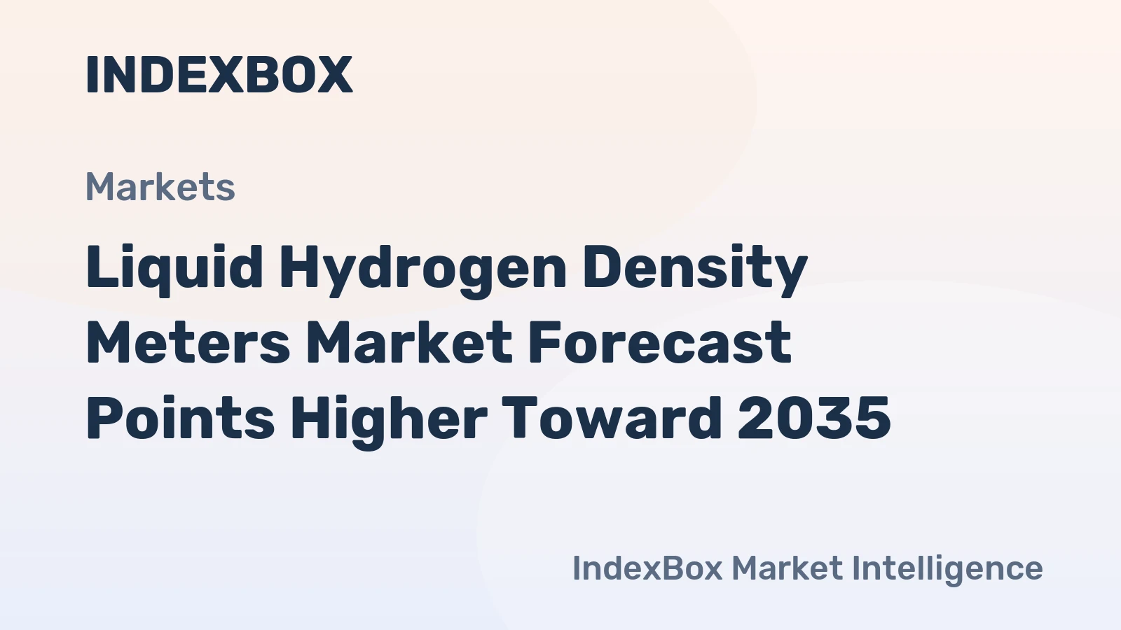 Liquid Hydrogen Density Meters Market Forecast Points Higher Toward 2035, Driven by Expanding Hydrogen Infrastructure