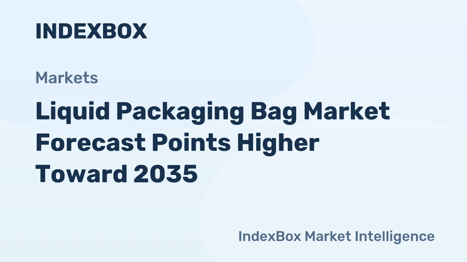 Liquid Packaging Bag Market Forecast Points Higher Toward 2035, Driven by Flexible Packaging Demand in Food and Beverage