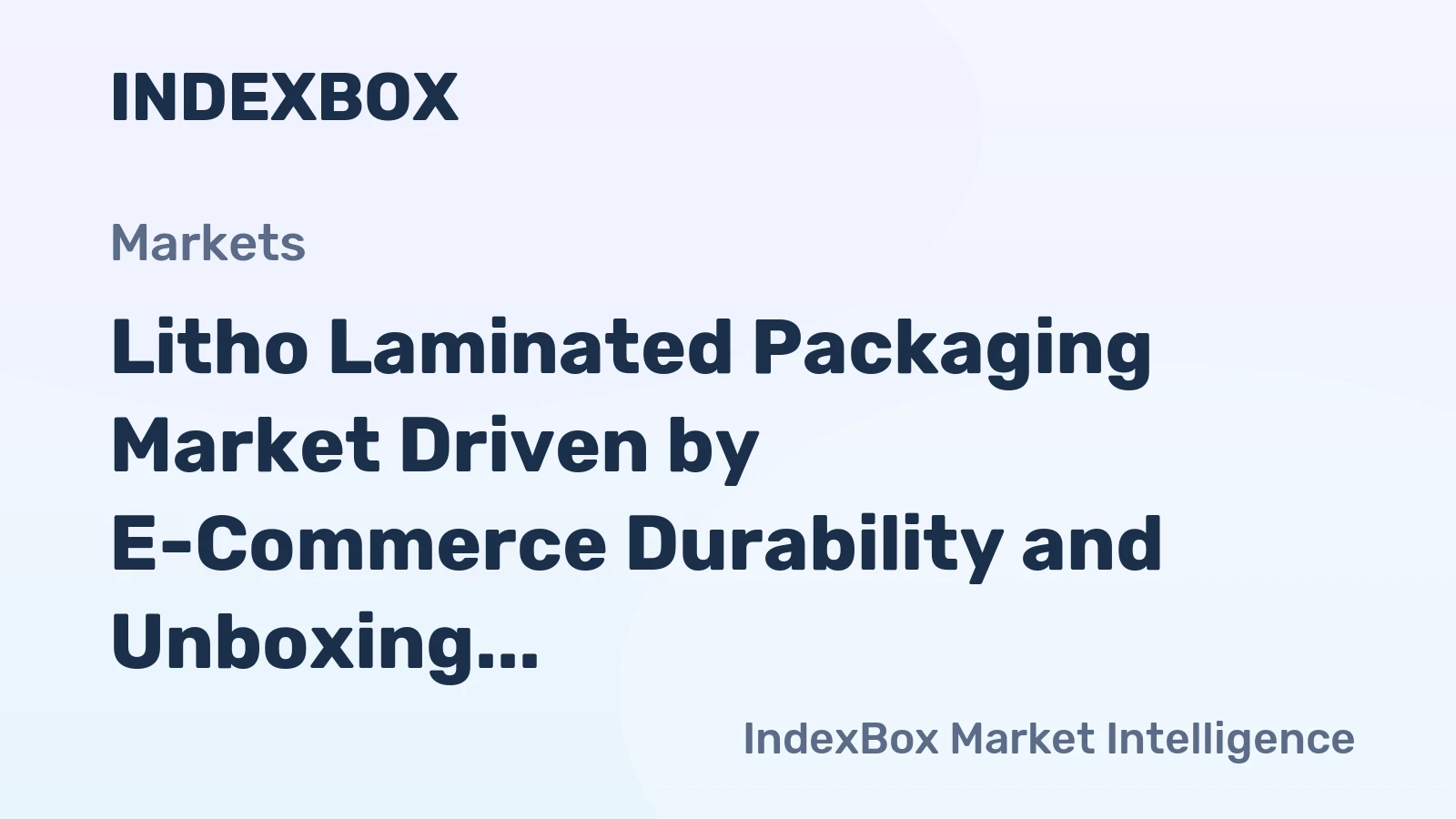 Litho Laminated Packaging Market Driven by E-Commerce Durability and Unboxing Demands Through 2035