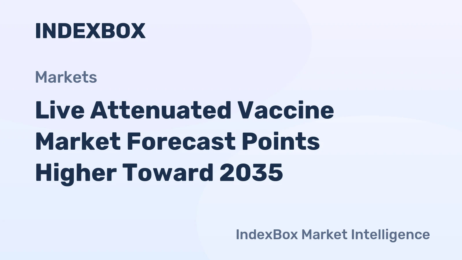 Live Attenuated Vaccine Market Forecast Points Higher Toward 2035, Driven by Expanding Pediatric Immunization Programs