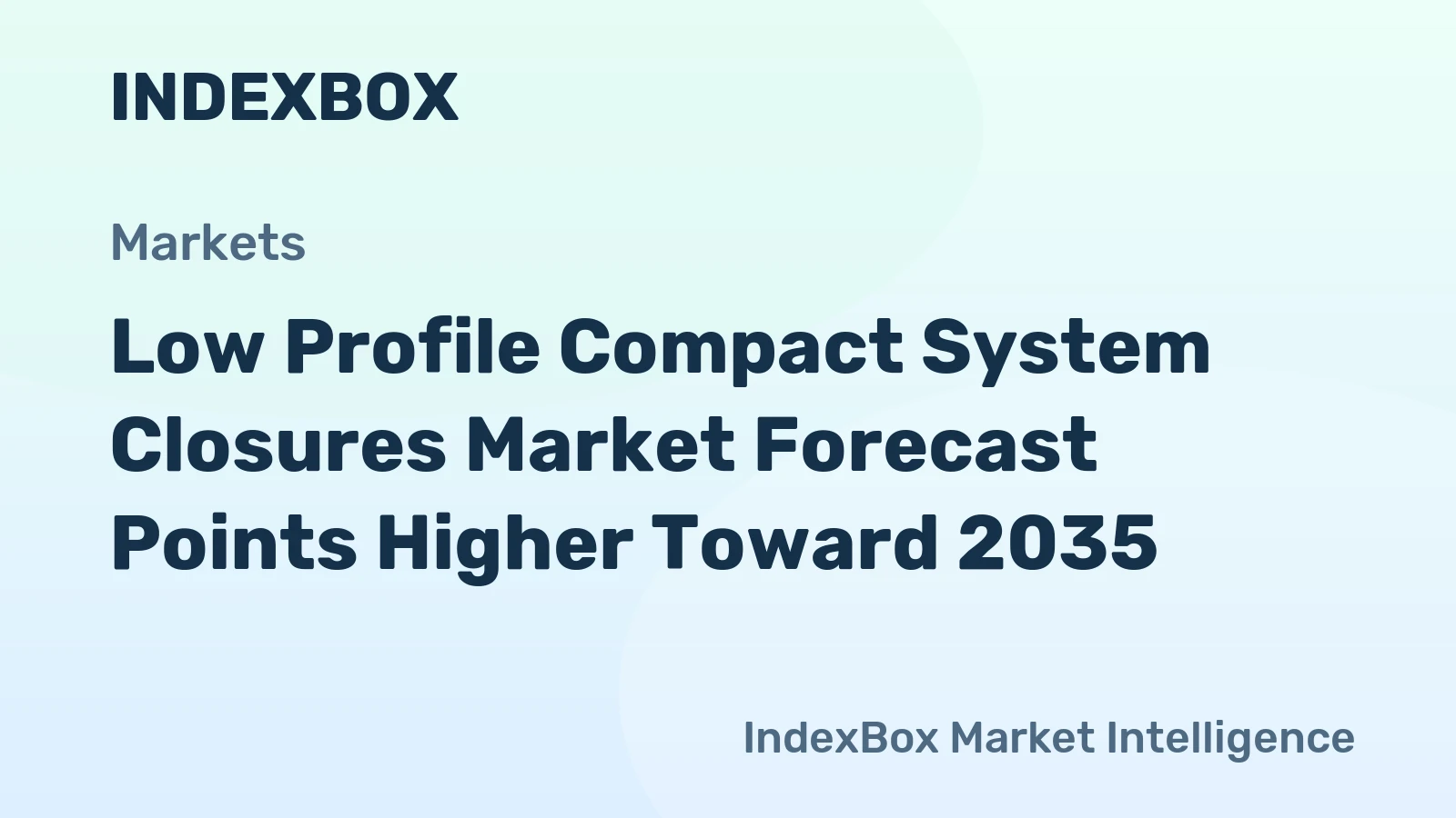 Low Profile Compact System Closures Market Forecast Points Higher Toward 2035, Driven by E-Commerce and Sustainability Demands