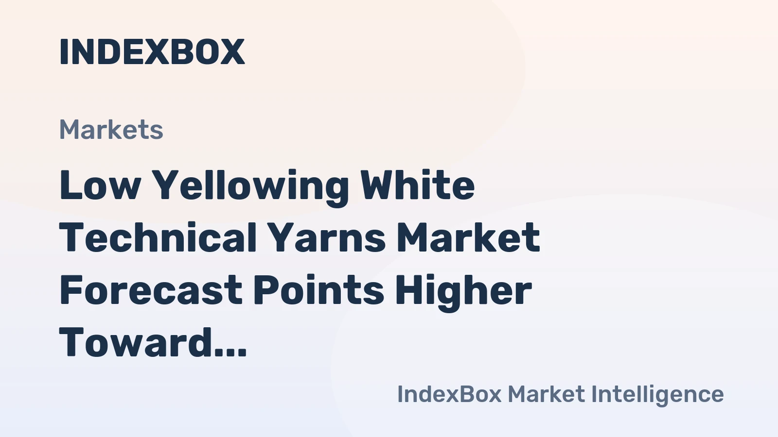 Low Yellowing White Technical Yarns Market Forecast Points Higher Toward 2035, Driven by Automotive Safety and Geotextile Demand
