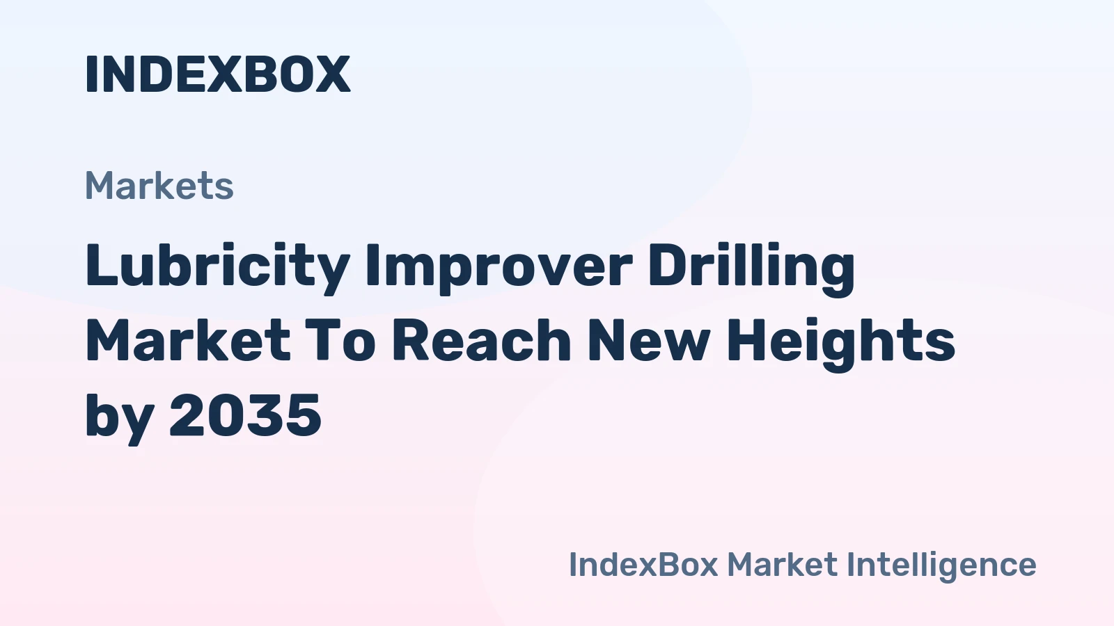 Lubricity Improver Drilling Market to Reach New Heights by 2035, Driven by Extended-Reach Drilling and Deepwater Activity