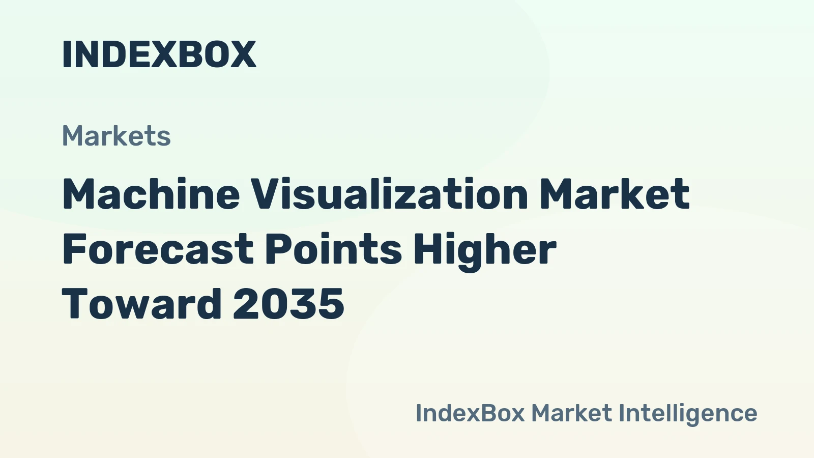 Machine Visualization Market Forecast Points Higher Toward 2035, Driven by Industrial Edge Computing Integration