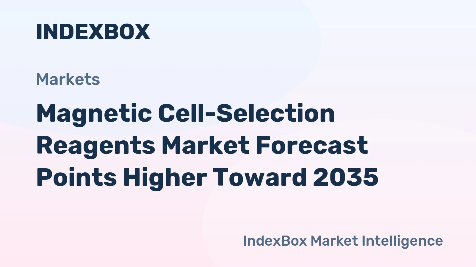 Magnetic Cell-Selection Reagents Market Forecast Points Higher Toward 2035, Driven by Expanding Cell Therapy Pipelines