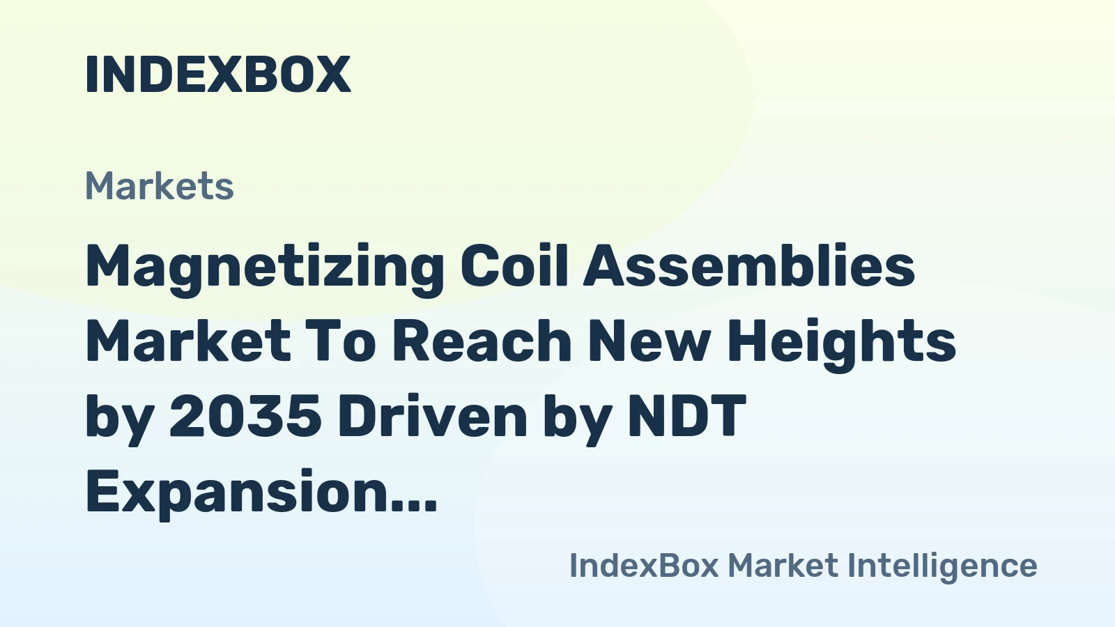 Magnetizing Coil Assemblies Market to Reach New Heights by 2035 Driven by NDT Expansion and Replacement Cycles