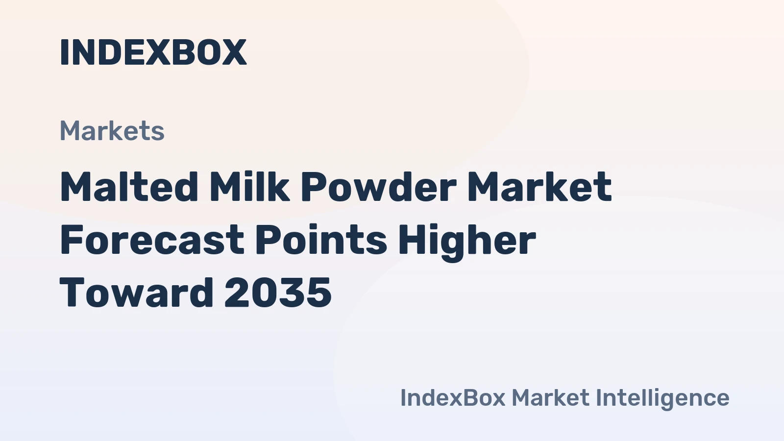 Malted Milk Powder Market Forecast Points Higher Toward 2035, Driven by Clean-Label Demand in Bakery and Confectionery
