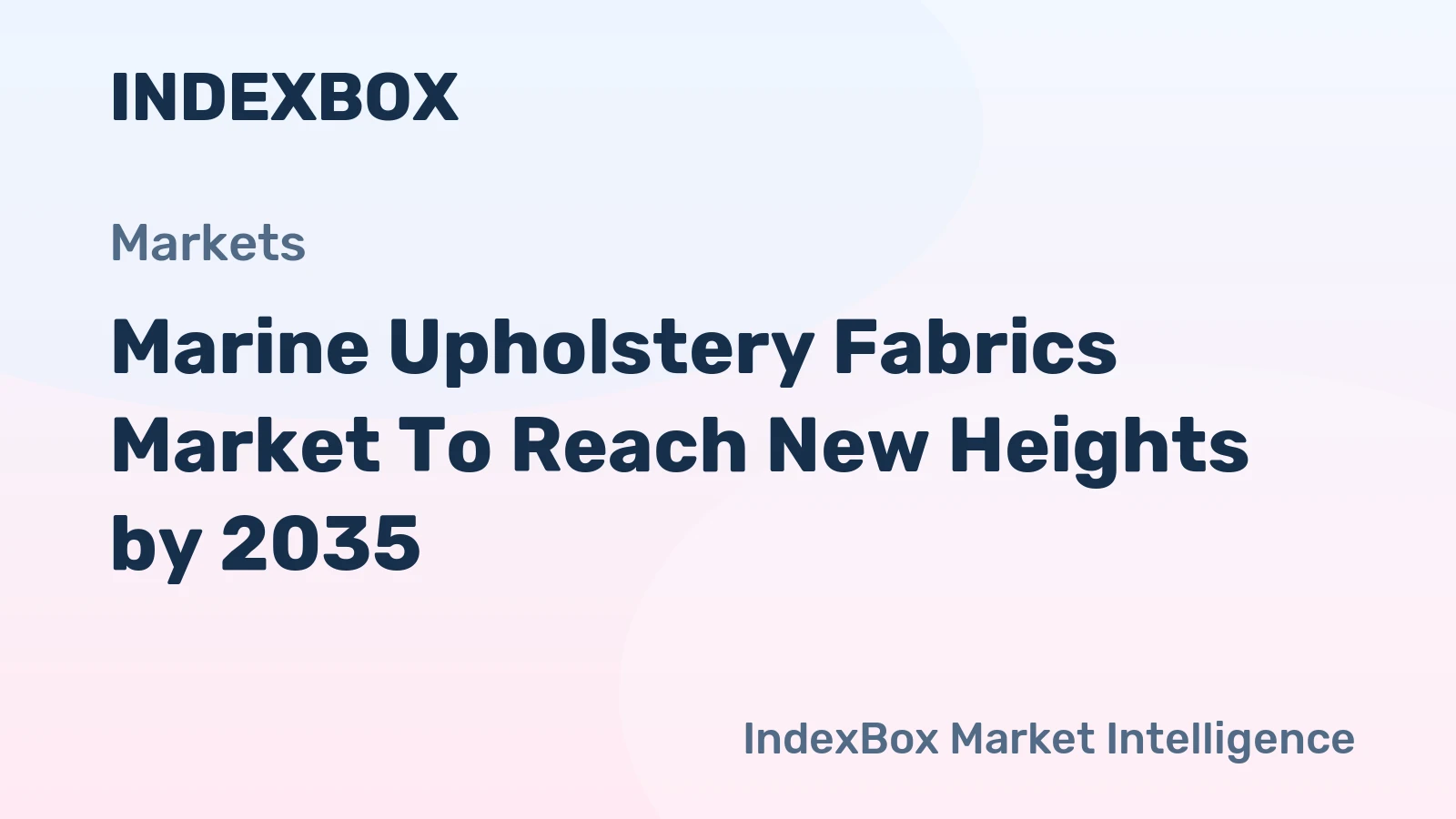 Marine Upholstery Fabrics Market to Reach New Heights by 2035, Driven by Rising Boat Production and Refit Demand