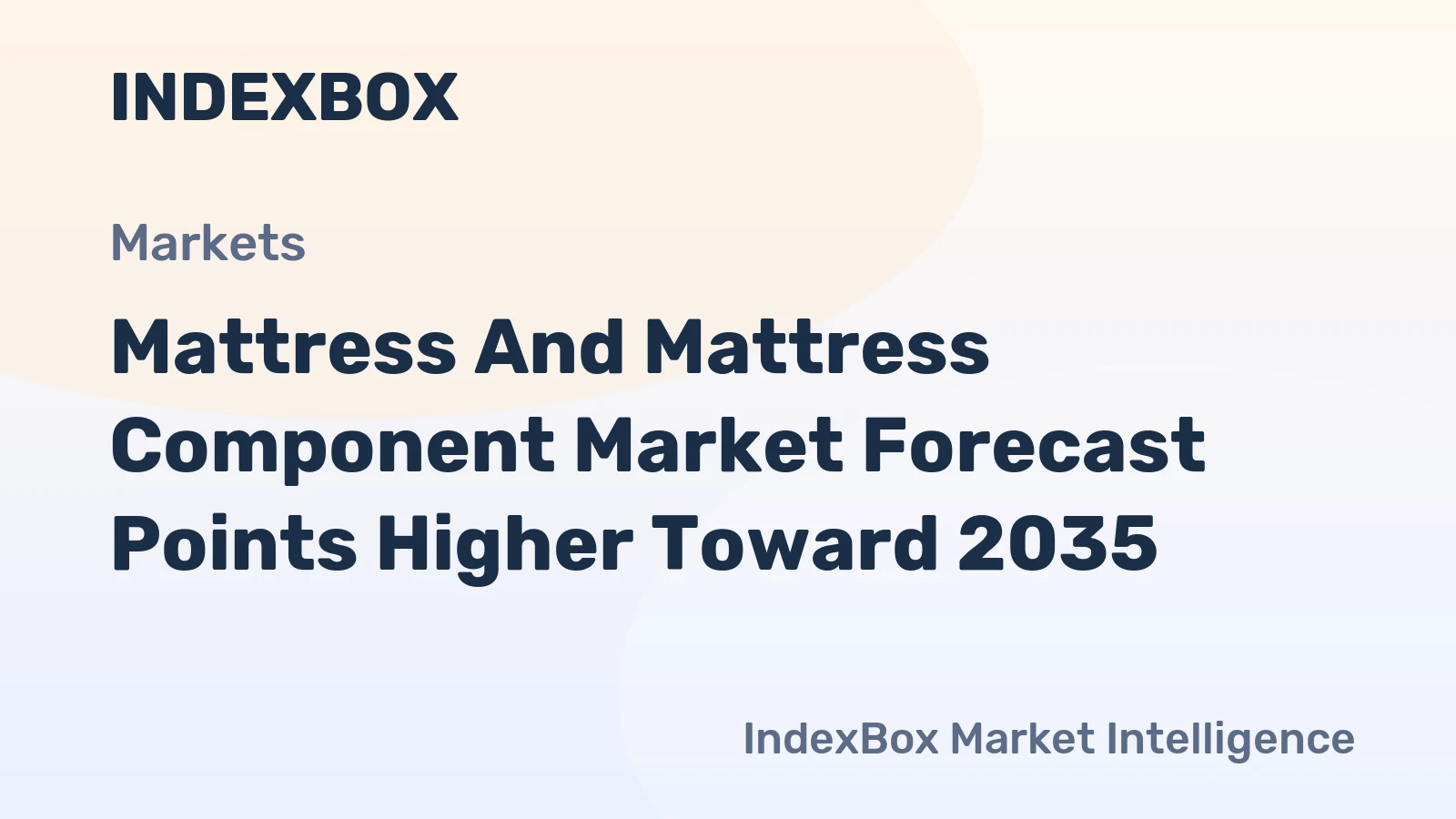 Mattress and Mattress Component Market Forecast Points Higher Toward 2035, Driven by Premiumization and E-Commerce Expansion