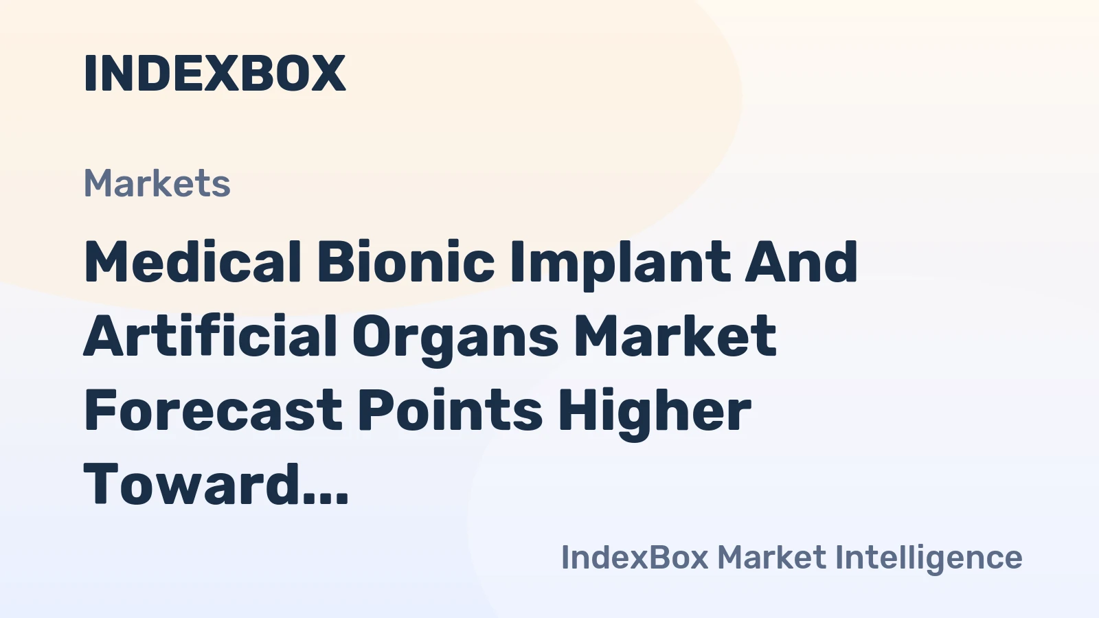 Medical Bionic Implant and Artificial Organs Market Forecast Points Higher Toward 2035, Driven by Aging Populations and Neural Interface Advances