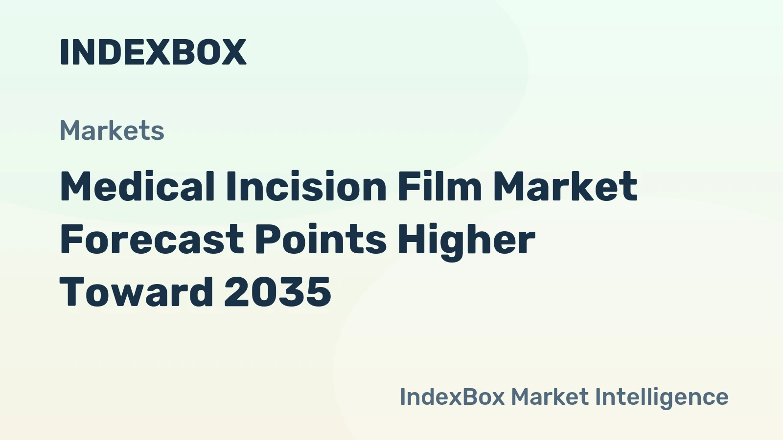 Medical Incision Film Market Forecast Points Higher Toward 2035, Driven by Rising Surgical Volumes and Infection Prevention Protocols