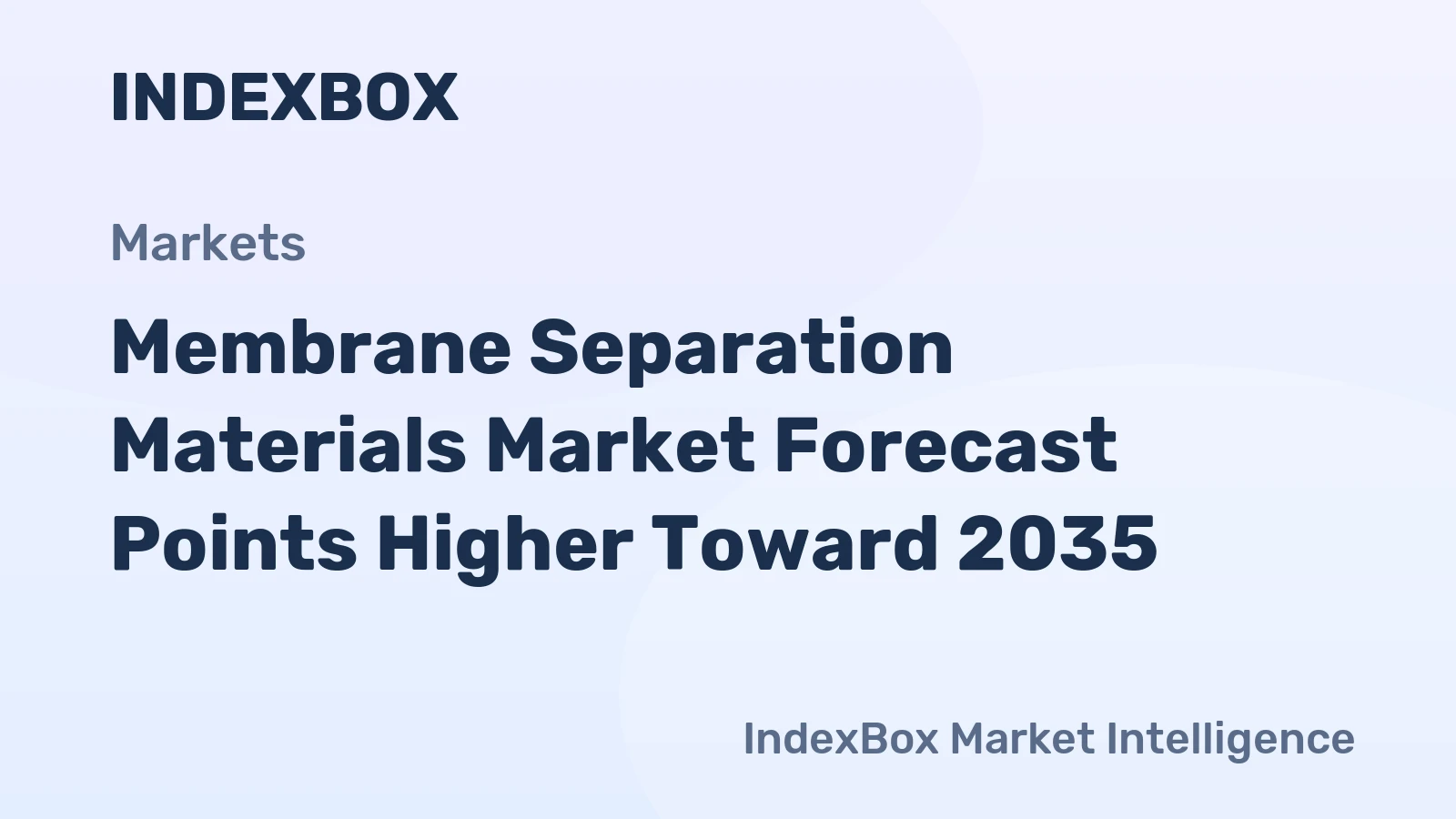 Membrane Separation Materials Market Forecast Points Higher Toward 2035, Driven by Water Scarcity and Industrial Decarbonization