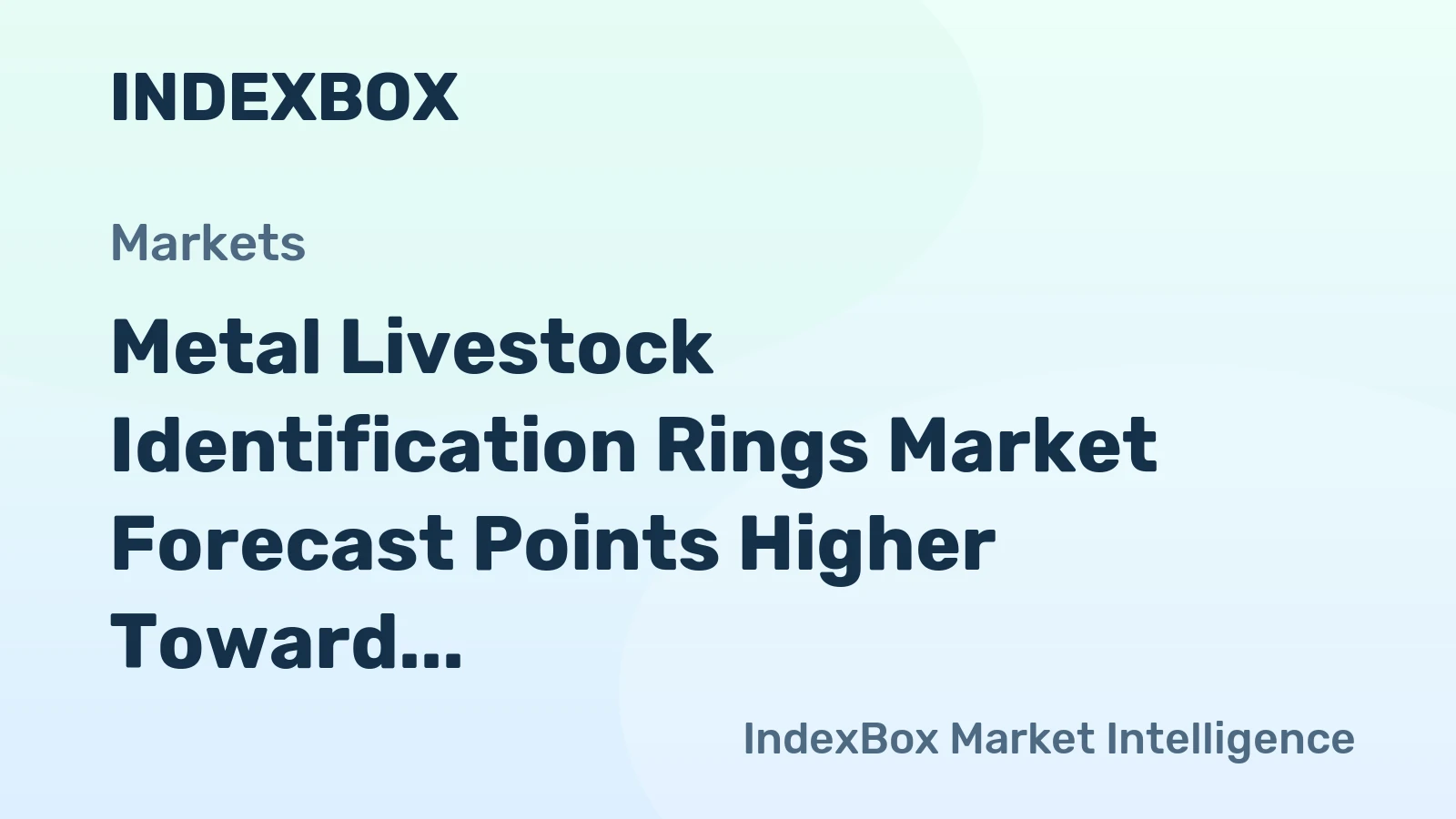 Metal Livestock Identification Rings Market Forecast Points Higher Toward 2035, Driven by Mandatory Traceability Regimes