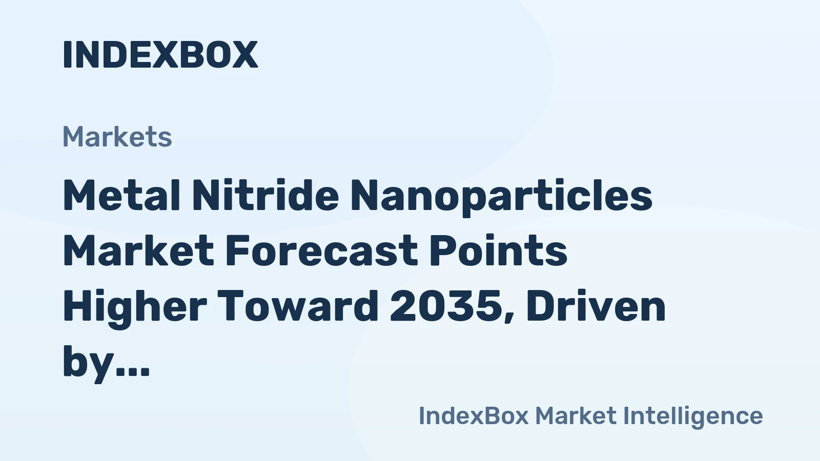 Metal Nitride Nanoparticles Market Forecast Points Higher Toward 2035, Driven by Advanced Electronics Demand