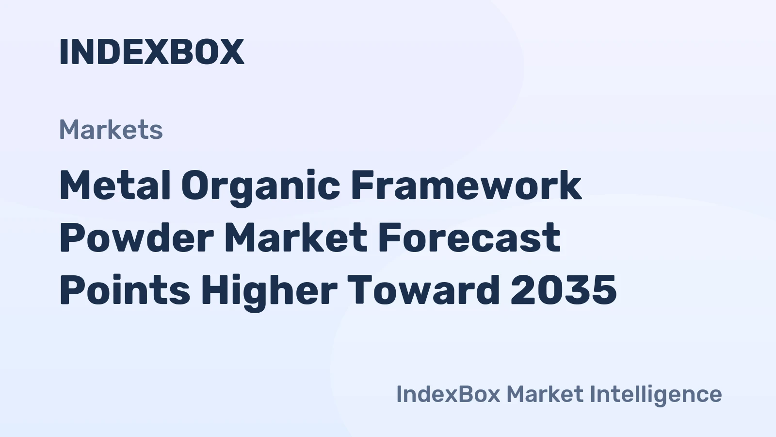 Metal Organic Framework Powder Market Forecast Points Higher Toward 2035, Driven by Industrial Gas Capture Adoption