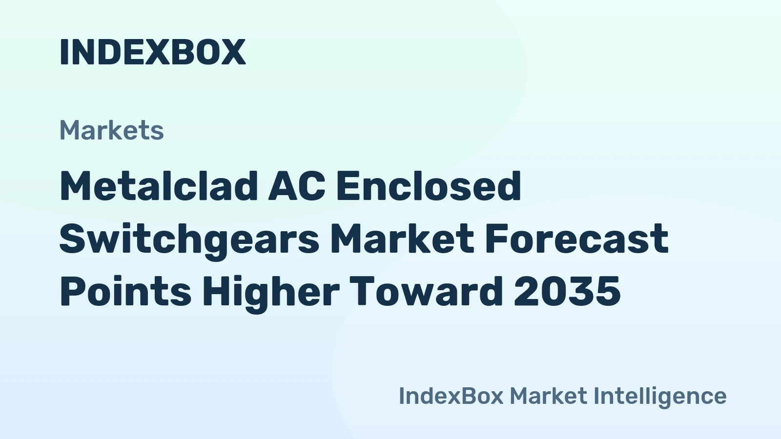 Metalclad AC Enclosed Switchgears Market Forecast Points Higher Toward 2035, Driven by Grid Modernization and Industrial Electrification