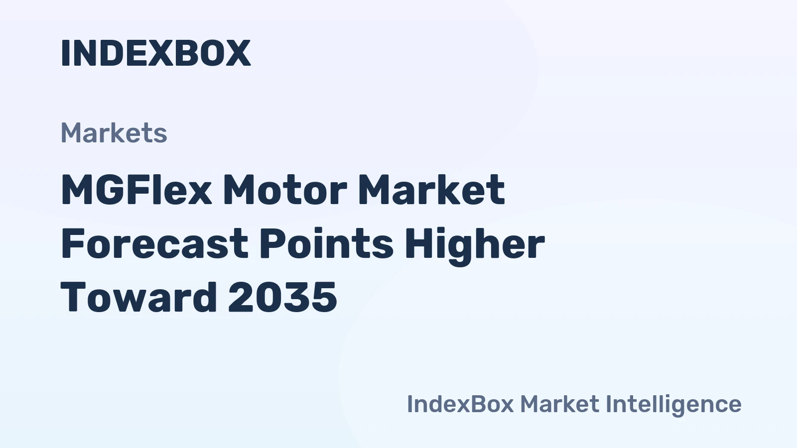 MGFlex Motor Market Forecast Points Higher Toward 2035, Driven by Energy-Efficiency Mandates and Smart Infrastructure Upgrades