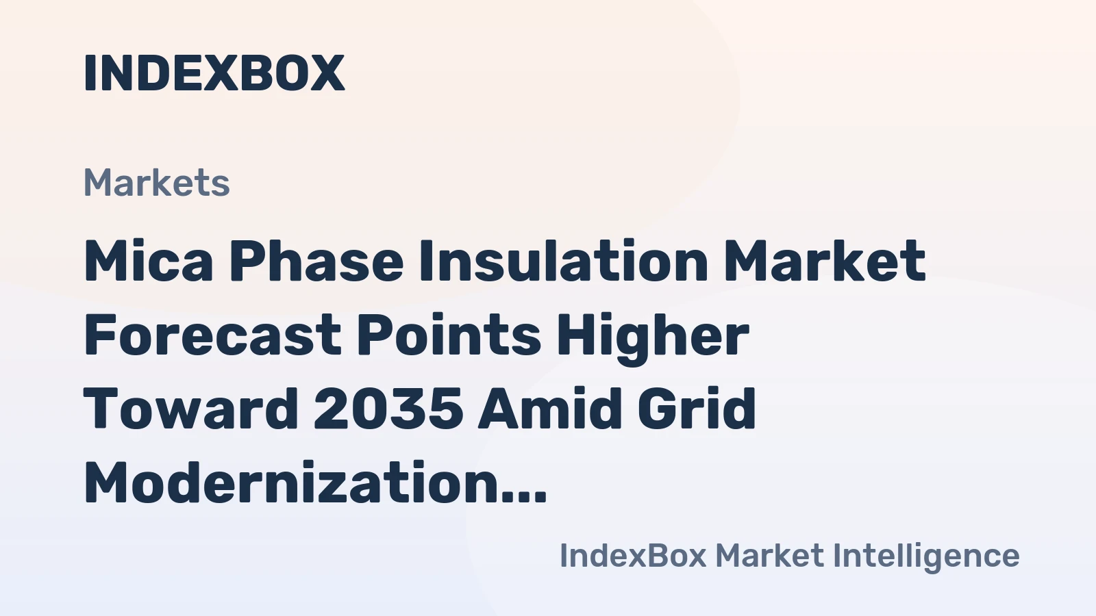 Mica Phase Insulation Market Forecast Points Higher Toward 2035 Amid Grid Modernization and High-Voltage Transformer Demand