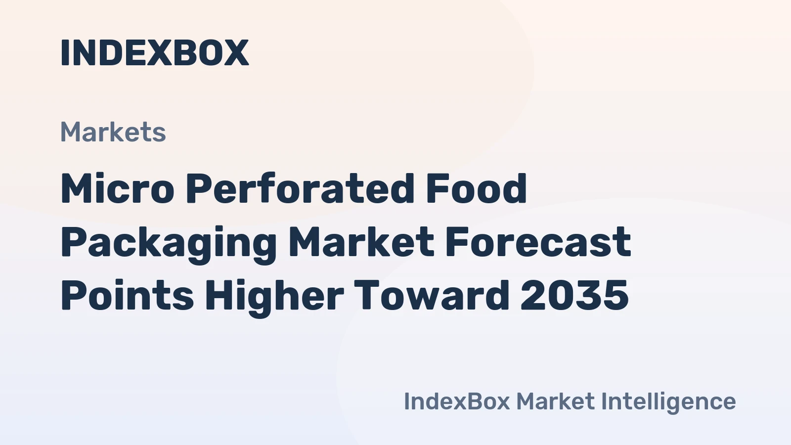 Micro Perforated Food Packaging Market Forecast Points Higher Toward 2035, Driven by Fresh Produce Shelf-Life Demands
