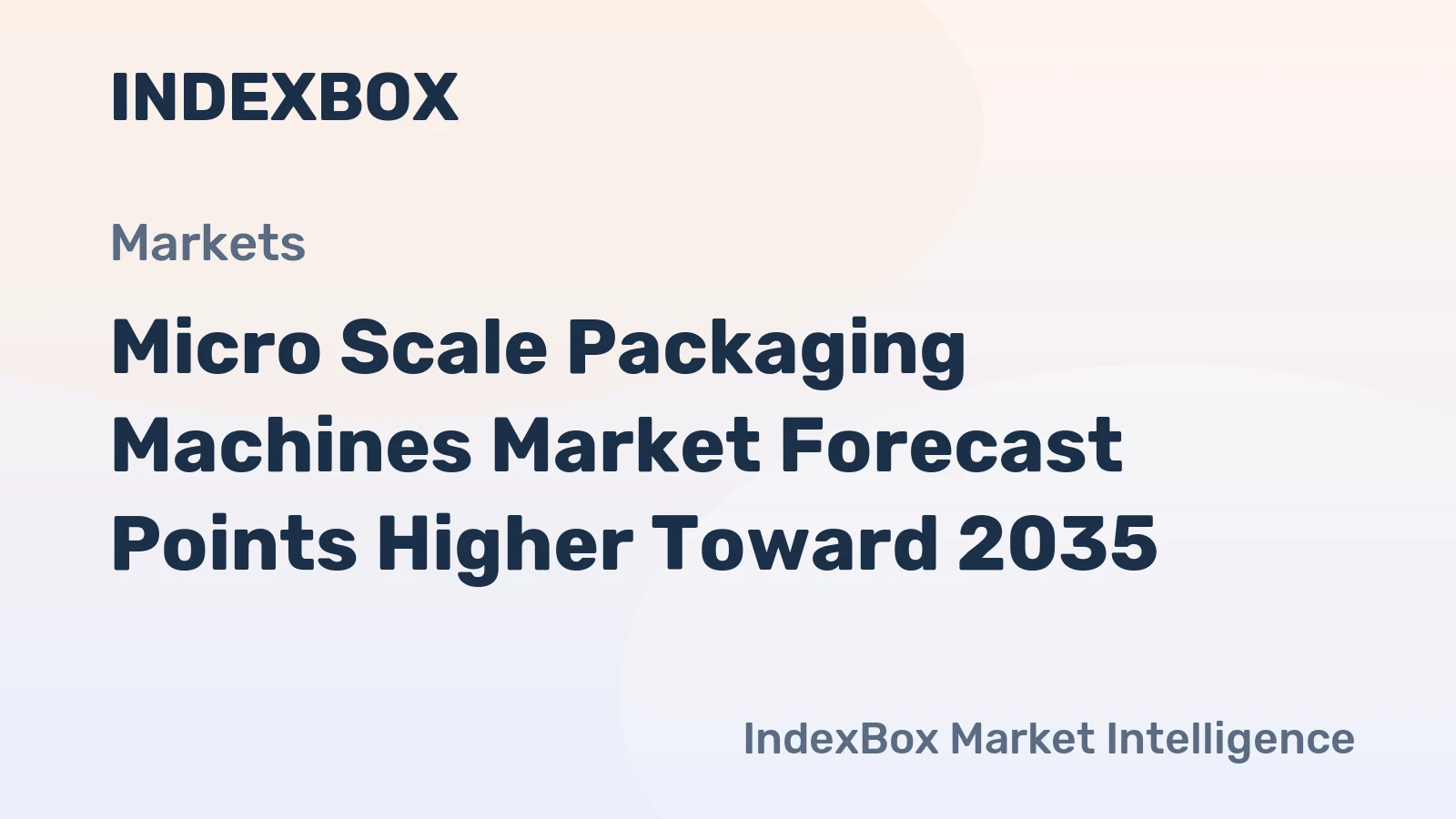 Micro Scale Packaging Machines Market Forecast Points Higher Toward 2035, Driven by SKU Proliferation and Retailer Private-Label Expansion