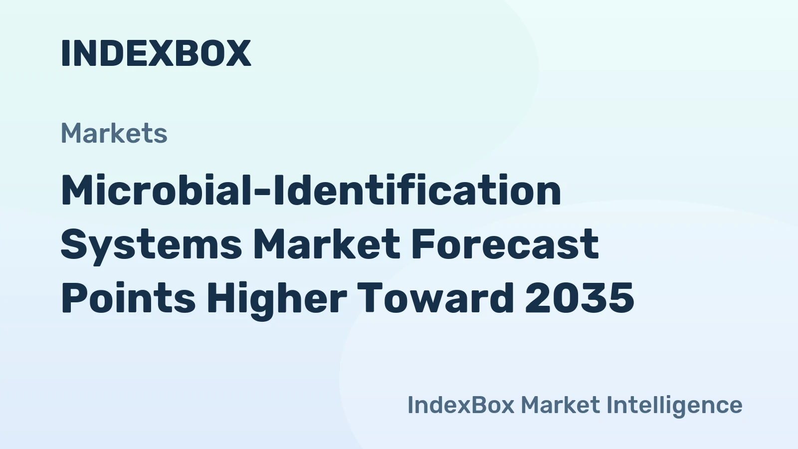 Microbial-Identification Systems Market Forecast Points Higher Toward 2035, Driven by Regulatory Modernization and Biopharma Expansion