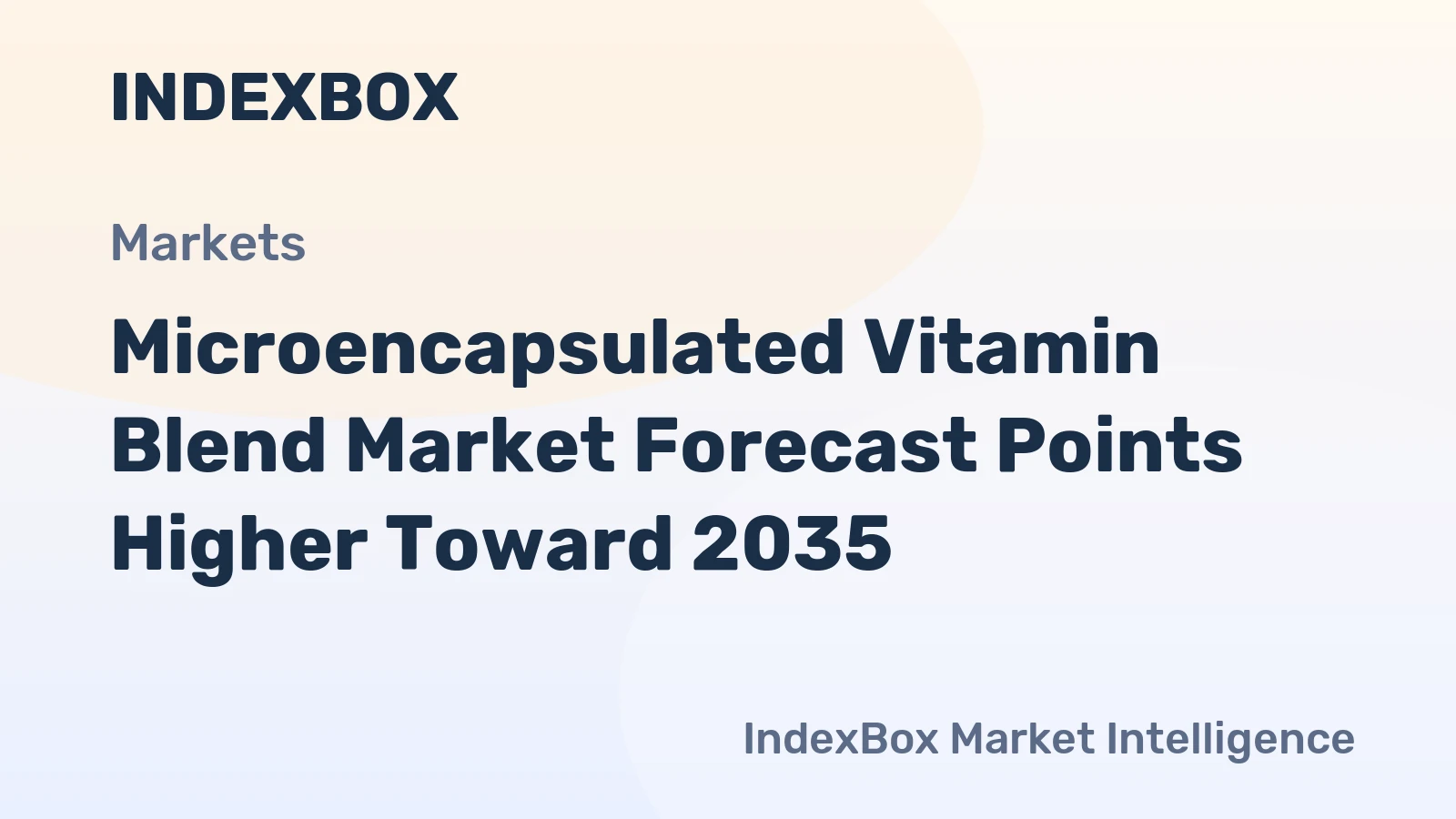 Microencapsulated Vitamin Blend Market Forecast Points Higher Toward 2035, Driven by Clean-Label Fortification Demand
