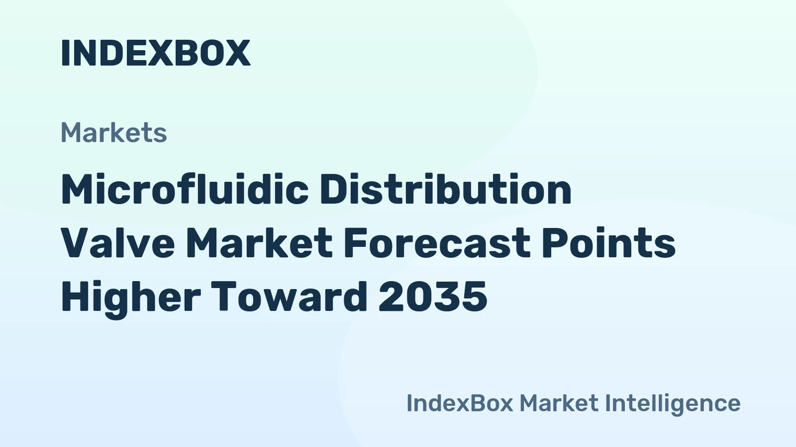 Microfluidic Distribution Valve Market Forecast Points Higher Toward 2035, Driven by Precision Liquid Handling in Diagnostics and Semiconductor Wet Processing