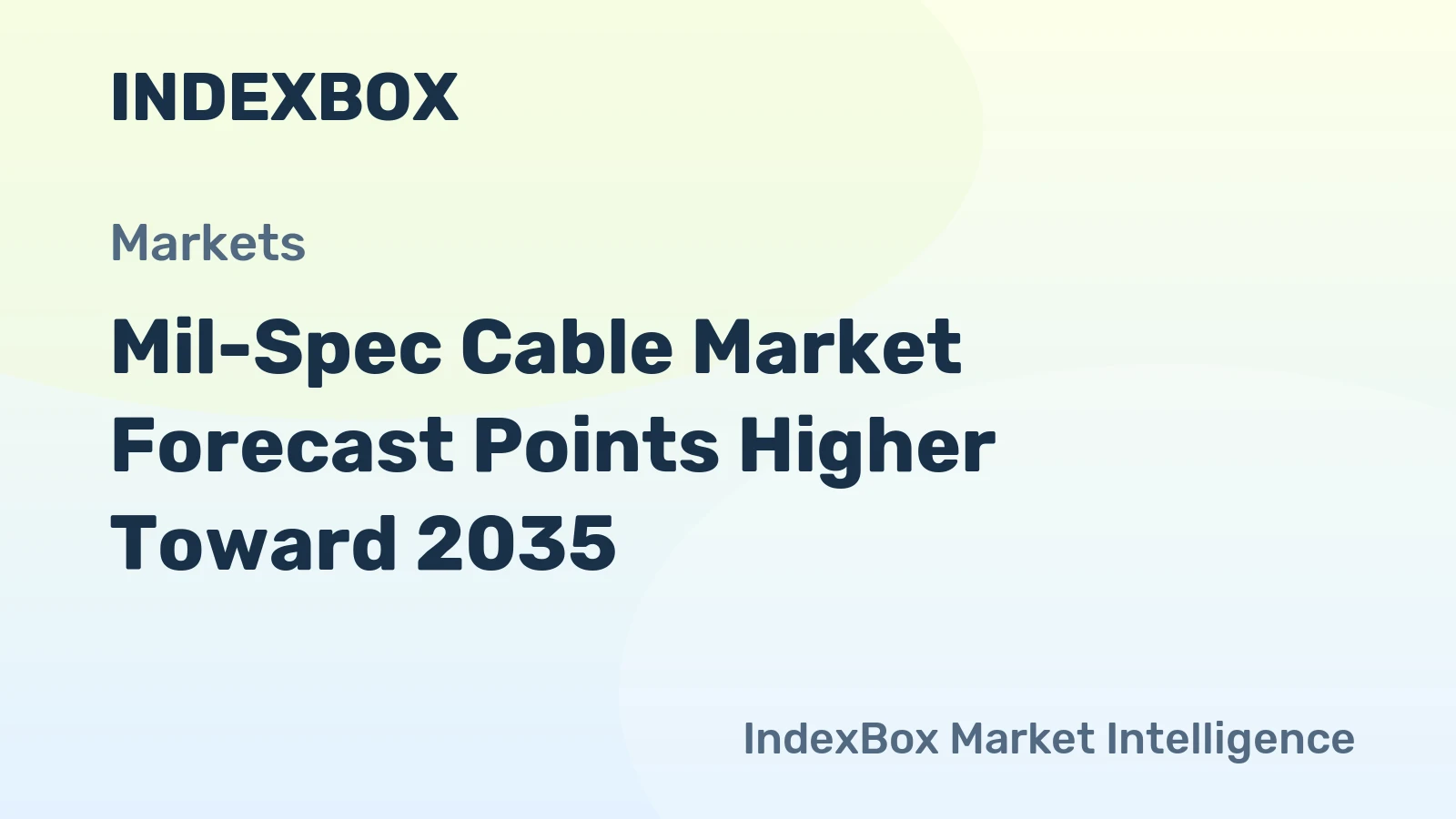 Mil-Spec Cable Market Forecast Points Higher Toward 2035, Driven by Defense Modernization and Fiber Optic Transition