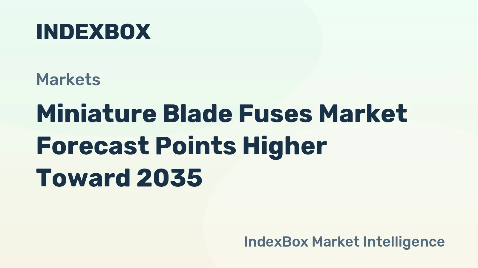 Miniature Blade Fuses Market Forecast Points Higher Toward 2035, Driven by Automotive Electrification and Industrial Automation