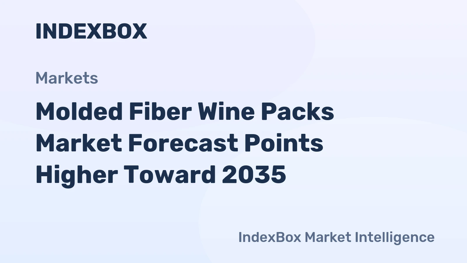 Molded Fiber Wine Packs Market Forecast Points Higher Toward 2035, Driven by E-Commerce Growth and Sustainability Mandates