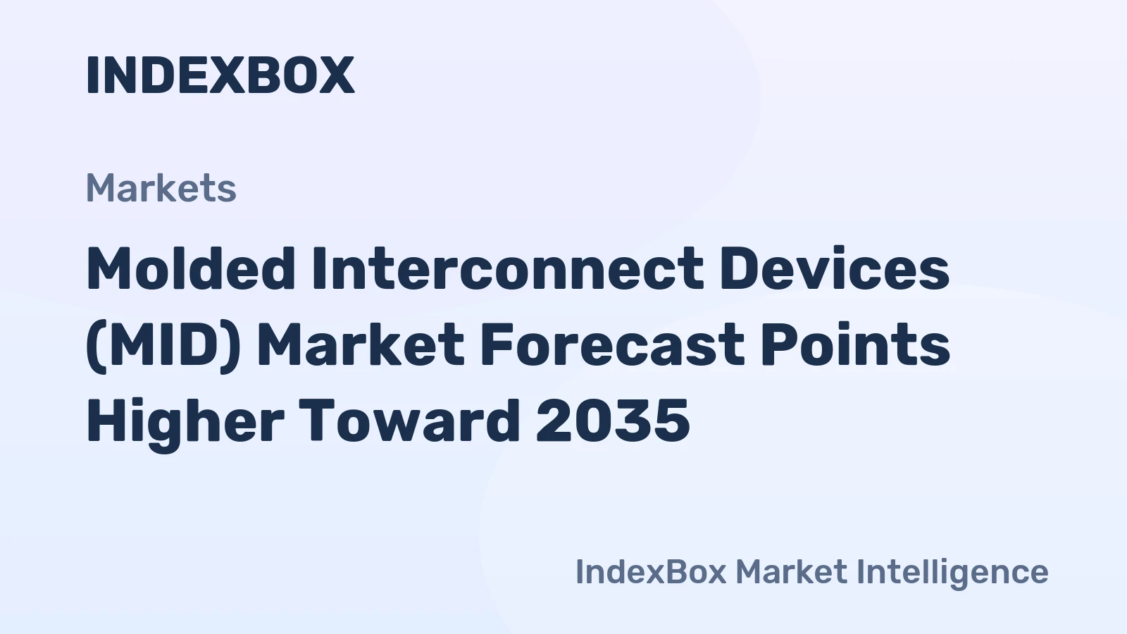Molded Interconnect Devices (MID) Market Forecast Points Higher Toward 2035, Driven by Miniaturization in Consumer Electronics and Automotive Sensor Integration