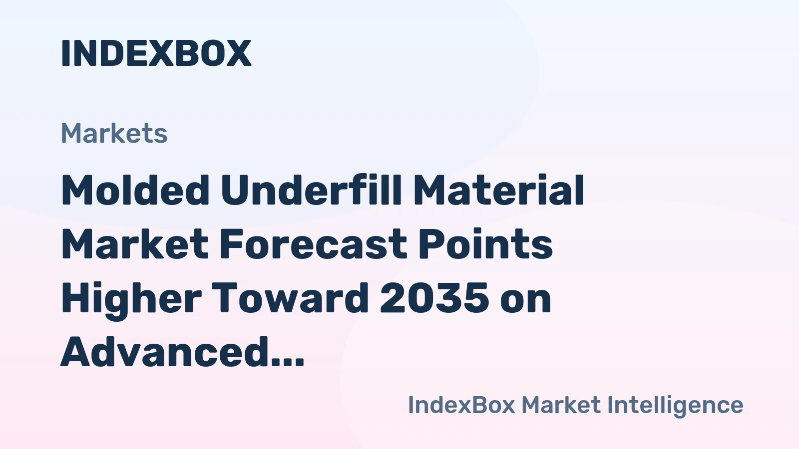 Molded Underfill Material Market Forecast Points Higher Toward 2035 on Advanced Packaging Demand