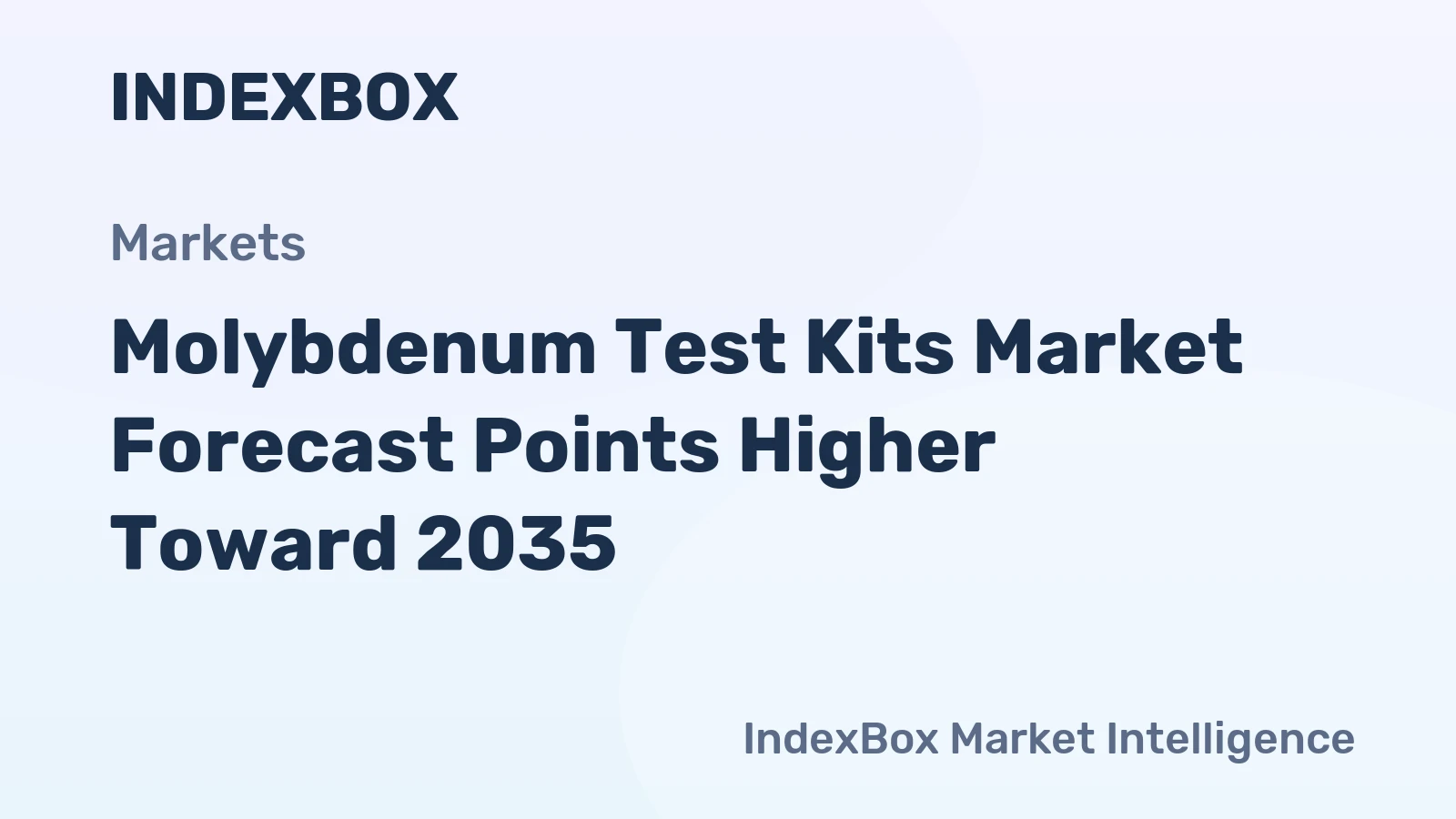Molybdenum Test Kits Market Forecast Points Higher Toward 2035, Driven by Expanding Environmental Monitoring Regulations