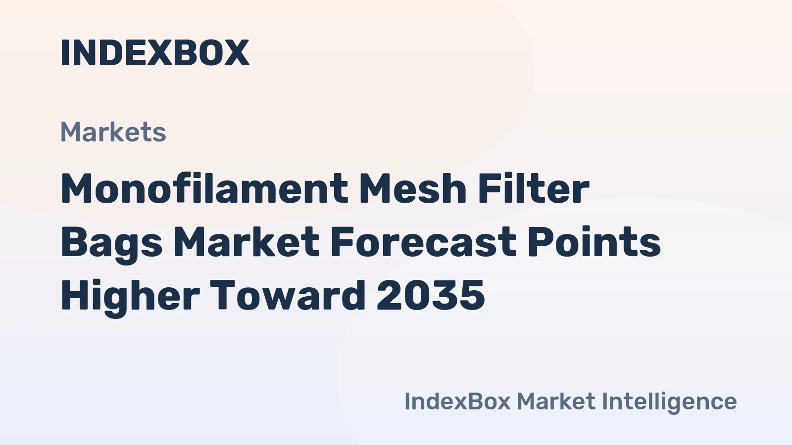 Monofilament Mesh Filter Bags Market Forecast Points Higher Toward 2035, Driven by Industrial Environmental Standards