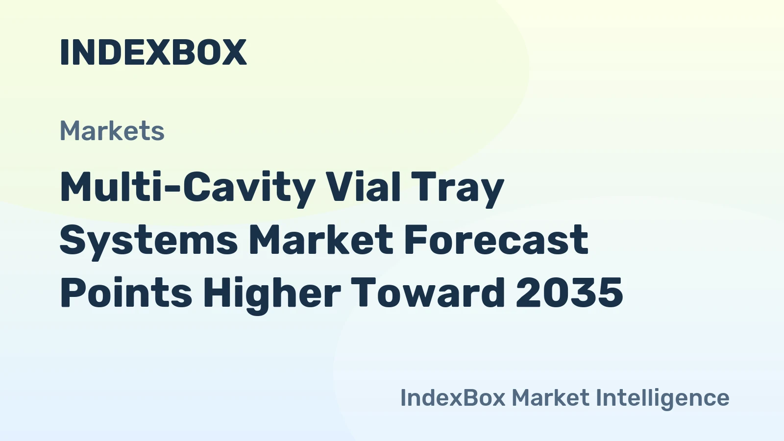 Multi-Cavity Vial Tray Systems Market Forecast Points Higher Toward 2035, Driven by E-Commerce and Sustainability Mandates
