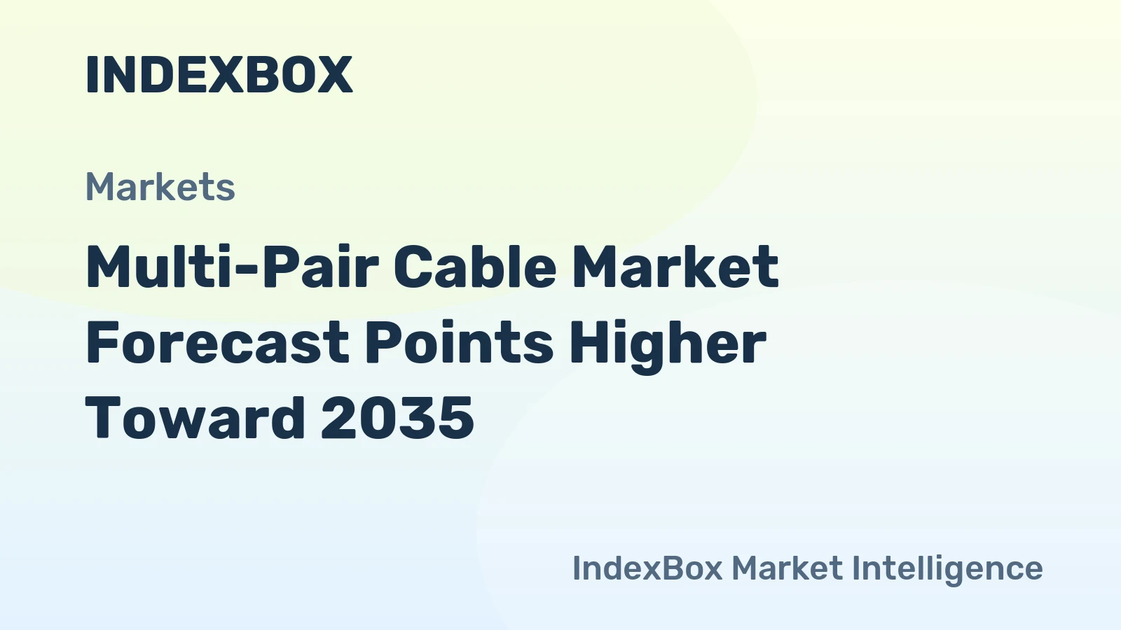 Multi-Pair Cable Market Forecast Points Higher Toward 2035, Driven by Industrial Automation and Smart Infrastructure Investments