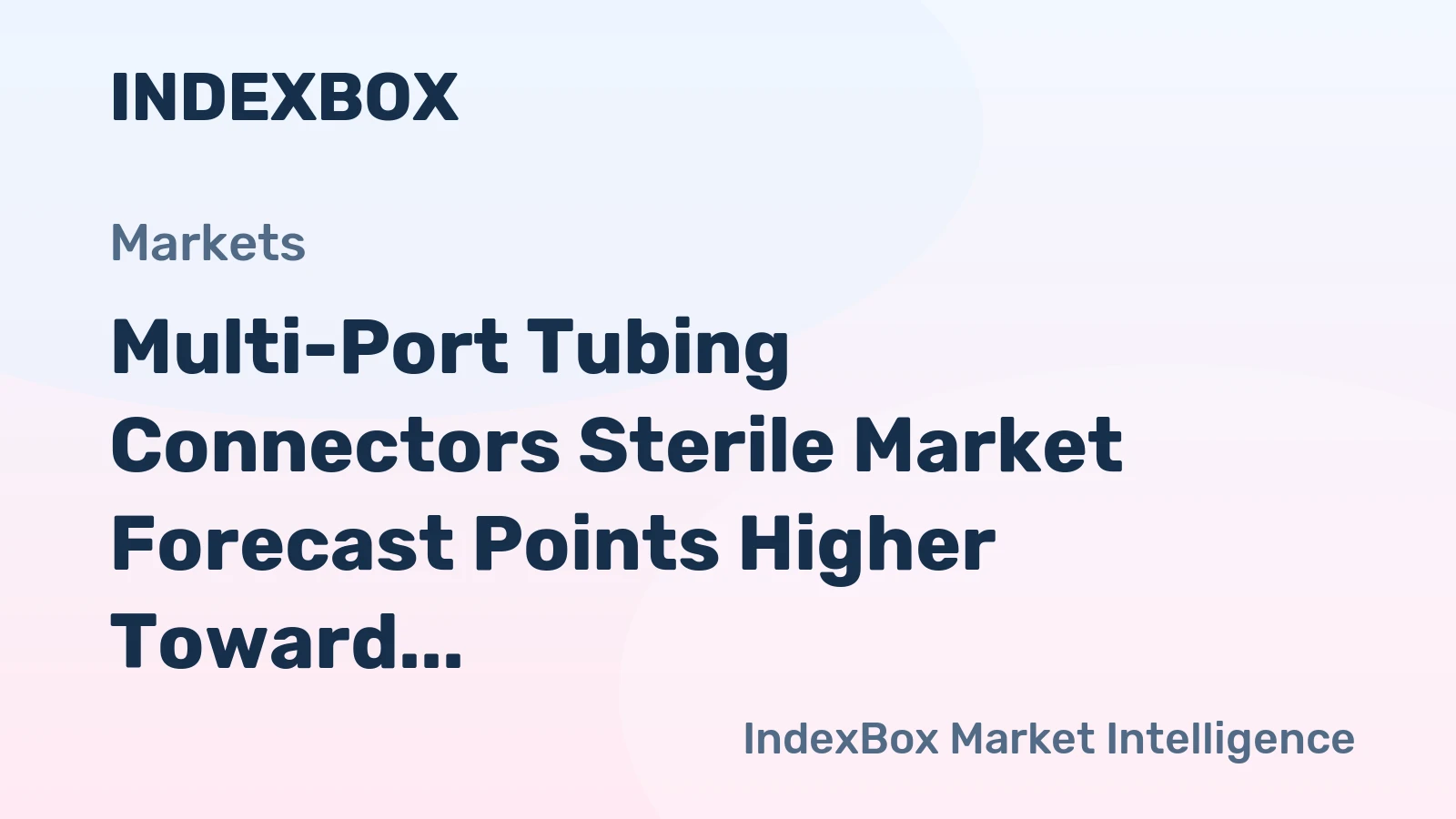 Multi-Port Tubing Connectors Sterile Market Forecast Points Higher Toward 2035 Amid Single-Use Bioprocessing Expansion